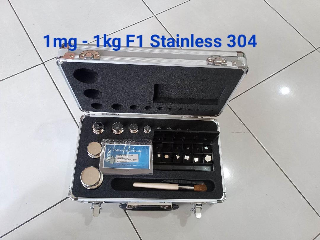 Jual Timbangan ANAK TIMBANGAN 1 Mg - 20 Kg F1 STAINLESS STEEL Scale Parts di Surabaya - CIPTA ...